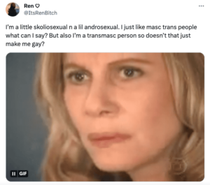 What does it mean to be androsexual?