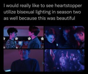 Bisexual lighting: A colorful phenomenon in LGBTQIA+ culture